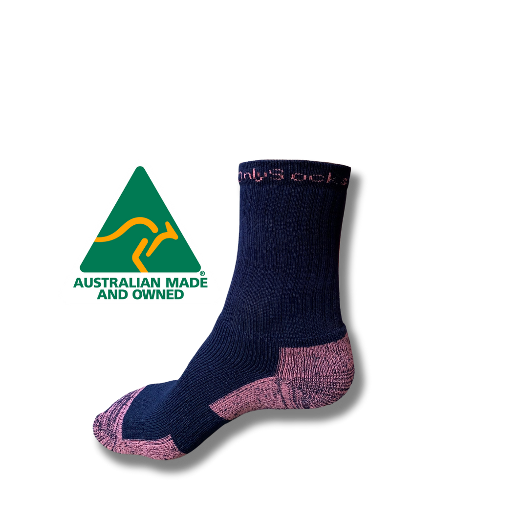 Only Socks | Aussie Made Work Socks – Merino & Bamboo