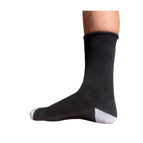 THE PIONEER - FULLY CUSHIONED MERINO WORK SOCK – Only Socks